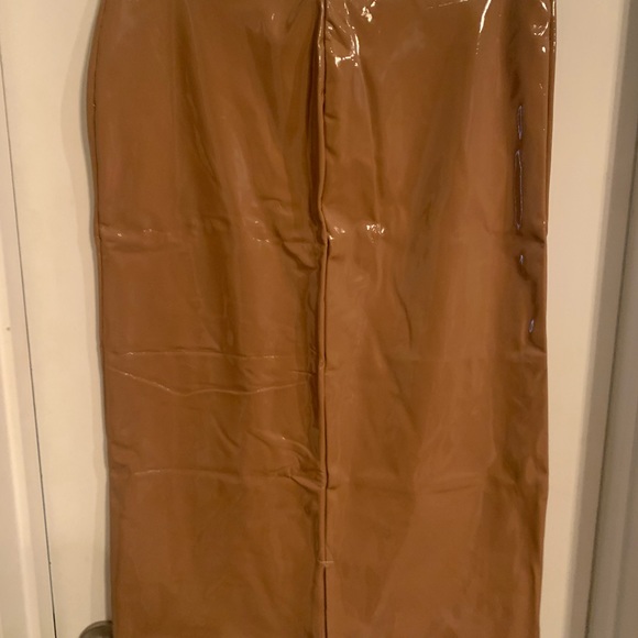 Commando | Skirts | Commando Patent Midi Skirt Cocoa Color | Poshmark